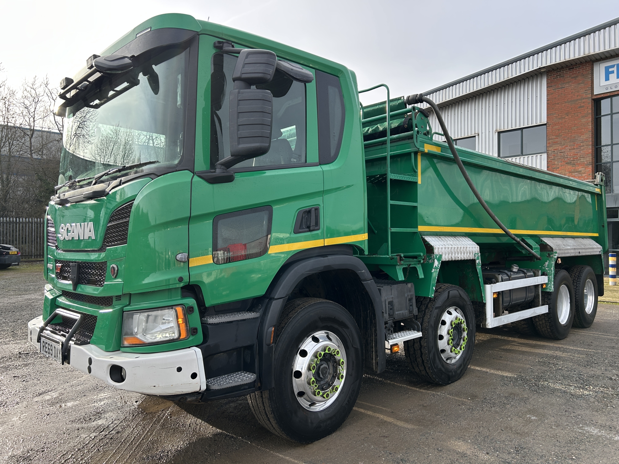 SCANIA P410 XT NEW GENERATION *EURO 6* 8X4 STEEL TIPPER 2020 - RE69 DAY ...